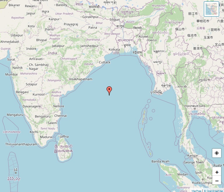 Bay Of Bengal On World Map Where Is Myanmar? 🇲🇲 | Mappr