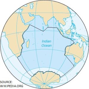 Indian Ocean Map